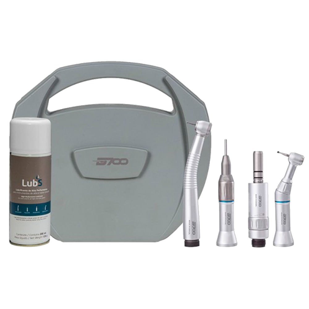 KIT ACADEMICO PUSH BUTTON CINZA D700 - RVD Saúde