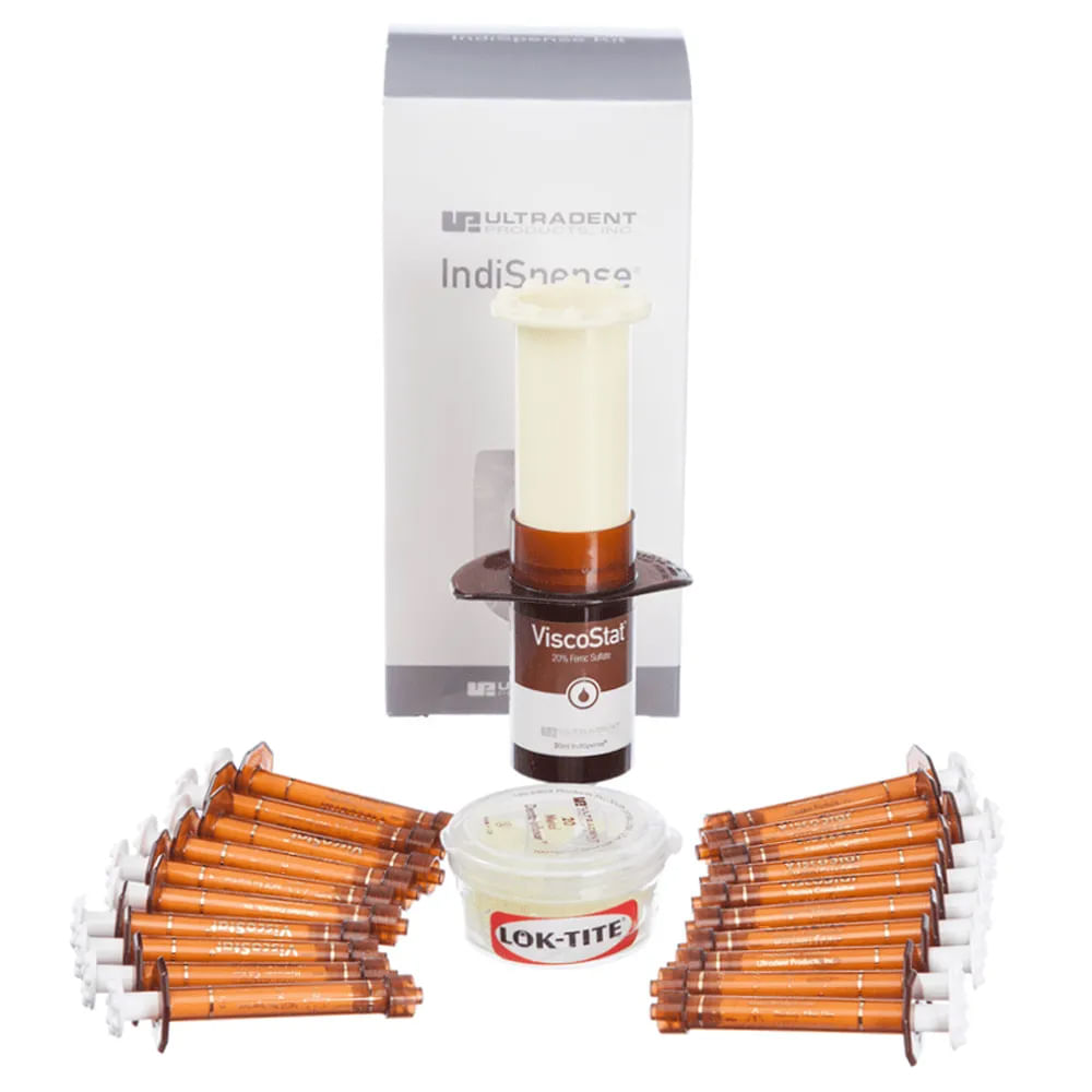 KIT HEMOSTATICO VISCOSTAT DENTO INFUSOR INDISPENSE ULTRADENT VAL MAR/25 ...